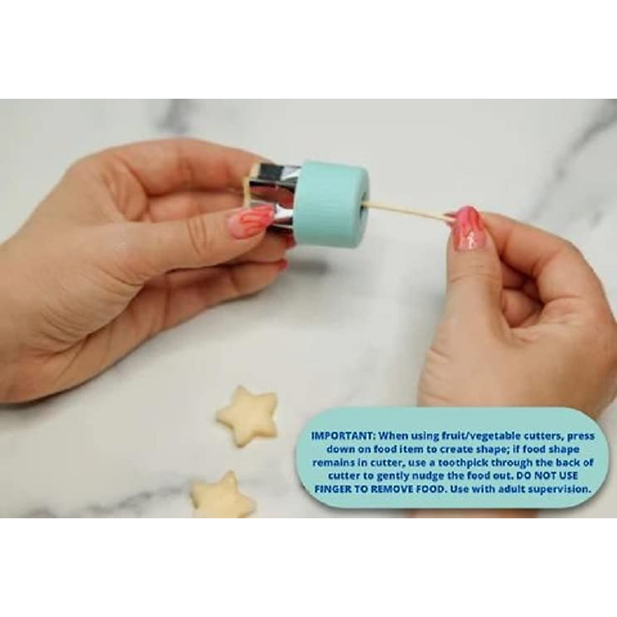 Handstand Kitchen Unicorn Char-cute-rie 18-piece Charcuterie Set for Kid Safe Cooking