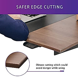 CuHome Electric Standing Desk 48 x 24 Inch Height Adjustable Stand Up Desk for Home and Office, Sit Stand Desk Computer Workstation with Splice Board