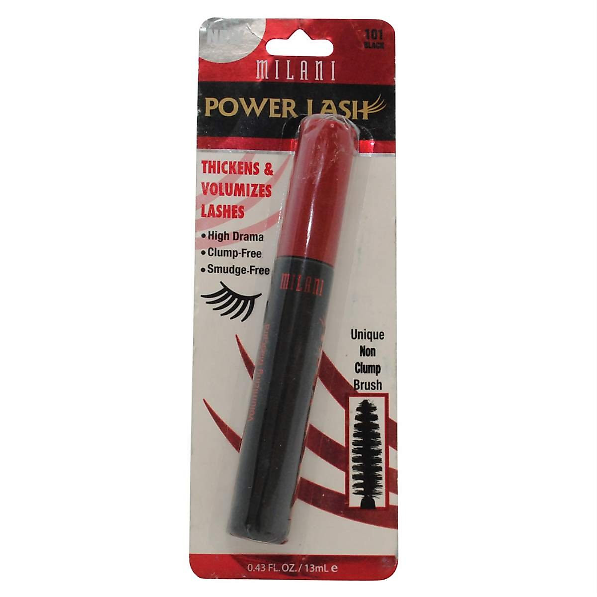 Milani Power Lash Wasable Mascara 101 Black