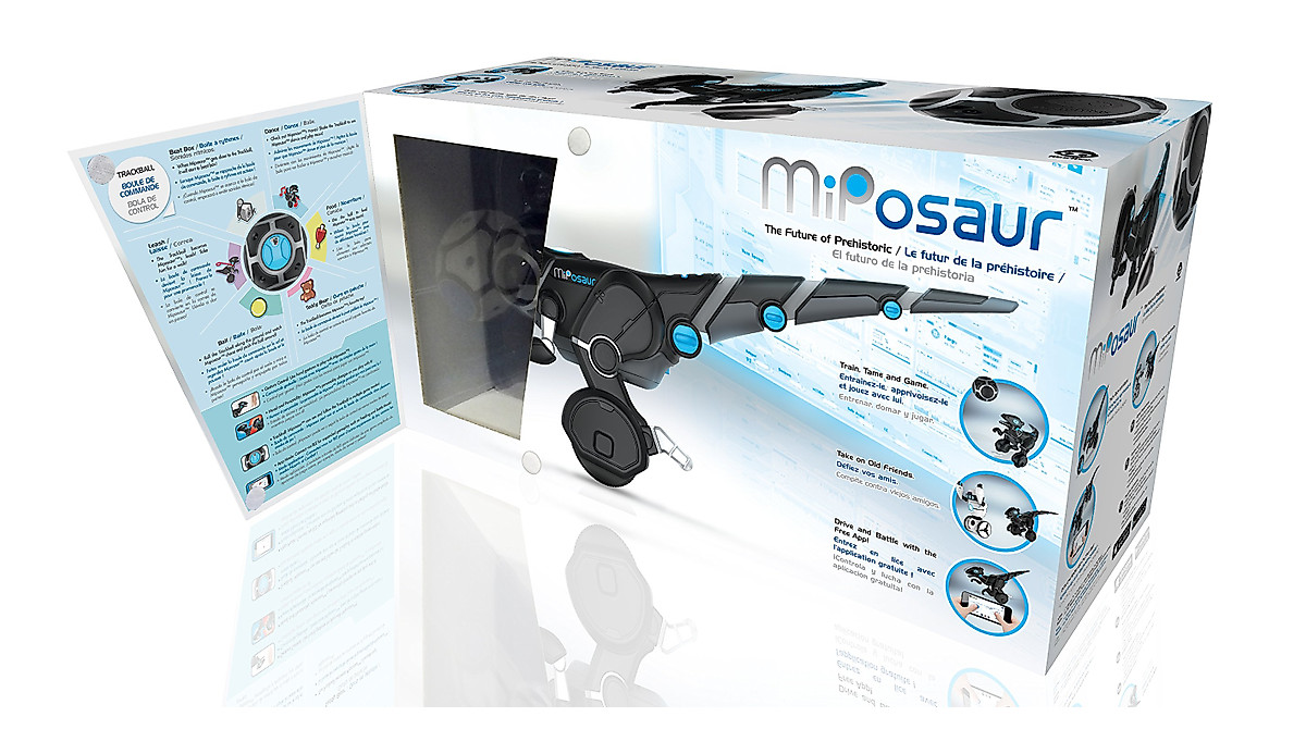 WowWee Miposaur Interactive Dinosaur Robot Toy for Kids 8+