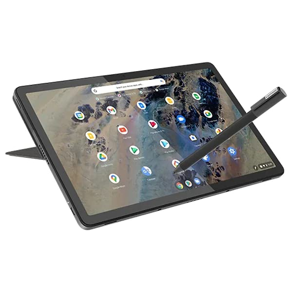 Lenovo Chromebook Duet 3 Snapdragon® 7c Gen 2 Compute Platform 8 GB LPDDR4X-2133MHz (Soldered) 128 GB eMMC 10.95" 2K (2000 x 1200), IPS, Glare, Touch, 70.8%NTSC, 400 nits, 60Hz 82T6001HUS