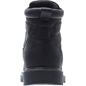 Wolverine Men's Floorhand Waterproof 6” Work Boot, Black, 11