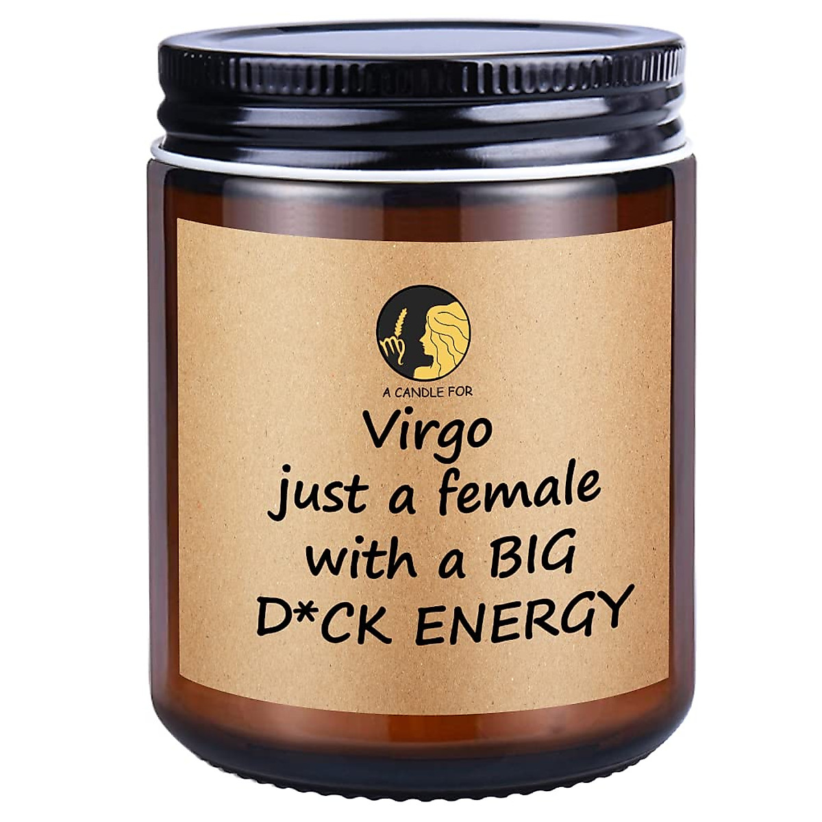 Funny Birthday Gifts for Women Men, Unique Virgo Candle Bday Gifts for Her Best Friends Woman Mom Sister Girlfriend 21st 30th 40th 50th, Fun Present for Grandma Wife Husband Frendship Ideas