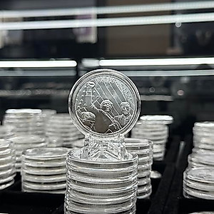 Generic 1 oz 2024 Trump Survives : Fight fight fight! Silver Round