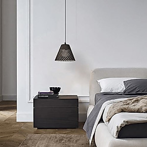 SSBHDM G9 Light Source Chandelier,Creative Grid Resin Pendant Lamp Lampshade,Nordic Industrial Style Hanging Light,Bedside Restaurant Kitchen Island Decorative Lighting Fixtures