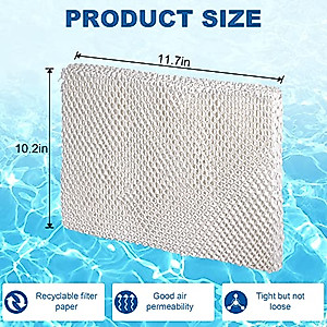 Cobectal A35 Humidifier Filter Water Panel Filter Replacement (2 Pack) Compatible with Aprilaire Humidifier Filter 350,360,560,600,700 Series Models
