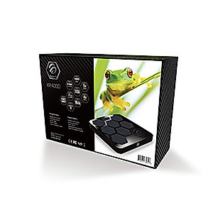 BuzzTV XR4000 - Android 9.0 IPTV Set-Top Box with IR-100 Remote - Faster Than Ever Before - 4K Ultra HD - 2GB RAM 16GB Storage - Latest Graphics Processor - Dual Band WiFi