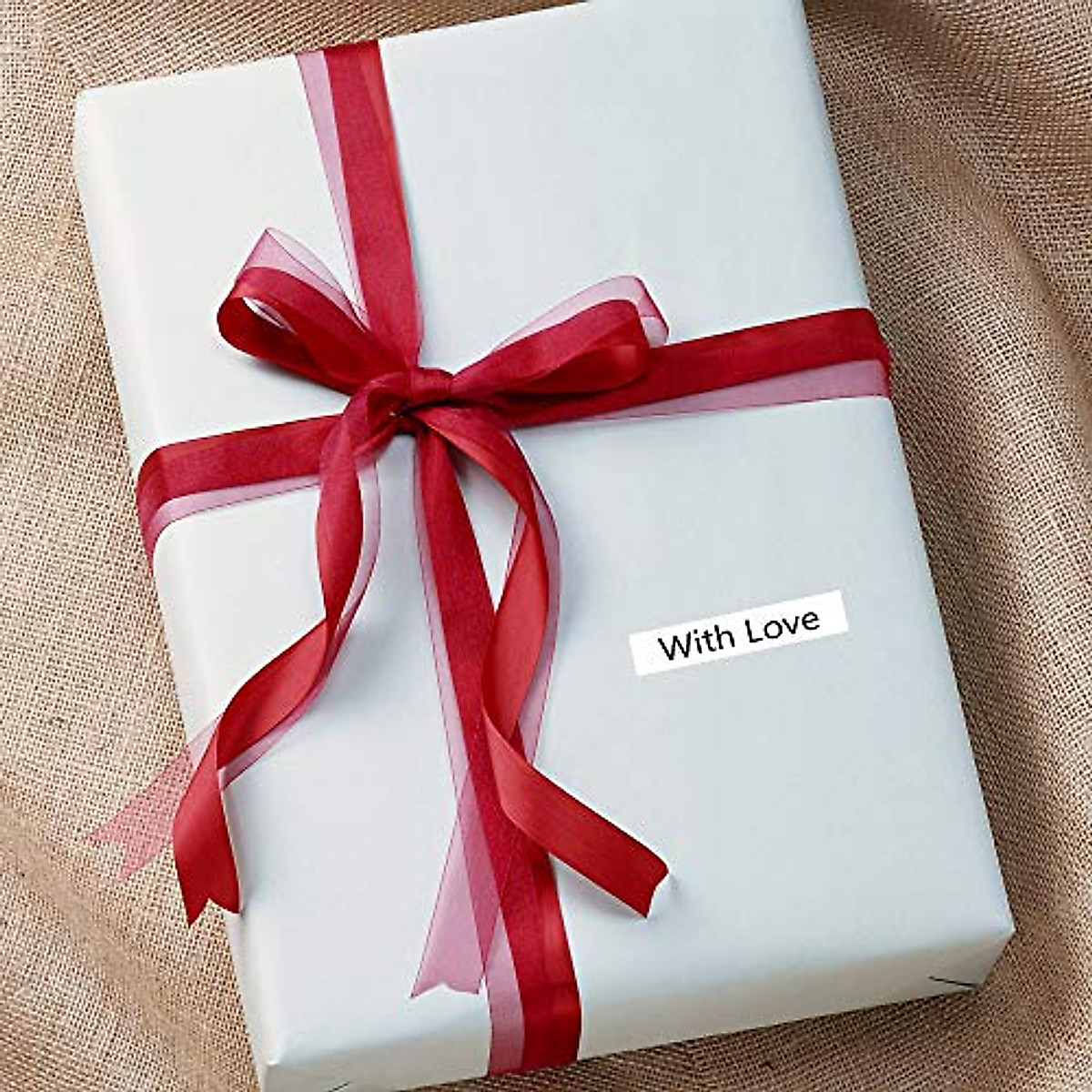 Labelife Compatible Label Tape Replacement for P Touch TZe TZ Tape 6mm TZe-211 TZ211 Laminated Tape Cartridge Compatible with P Touch Label Maker Tape, Black on White, 1/4 Inch x 26.2 Feet, 4-Pack