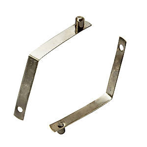 UP100 50pcs Kayak Paddle Tent Pole Push Diameter 8mm Solid Spring Button Clips Kayak Paddle Snap Spring Clip Tent Pole Clips Awning Accresories Telscopic Tube Camping & Caravan & Chair Tube Lock(8mm)