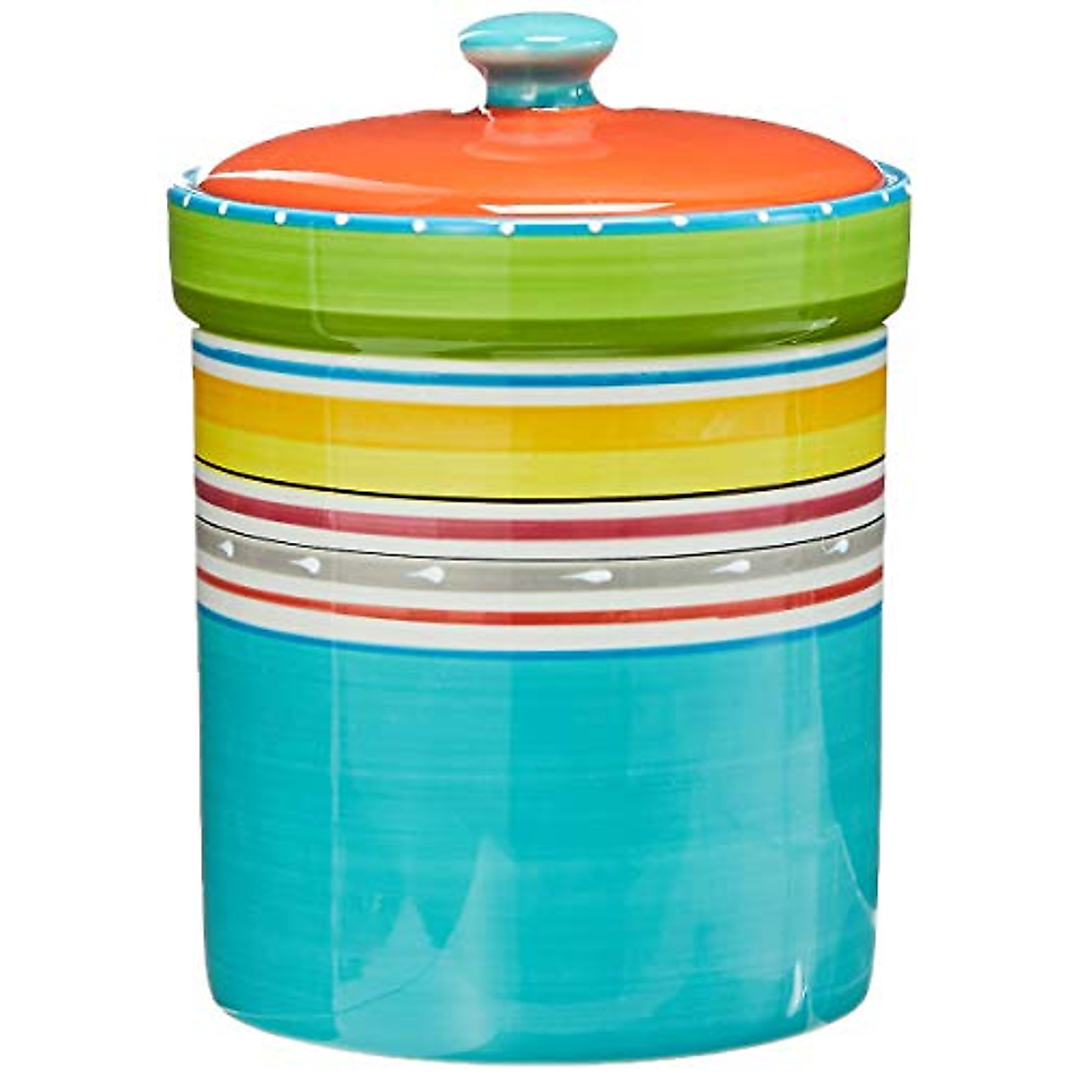 Certified International 4 Piece Mariachi Canister Set, Multicolor