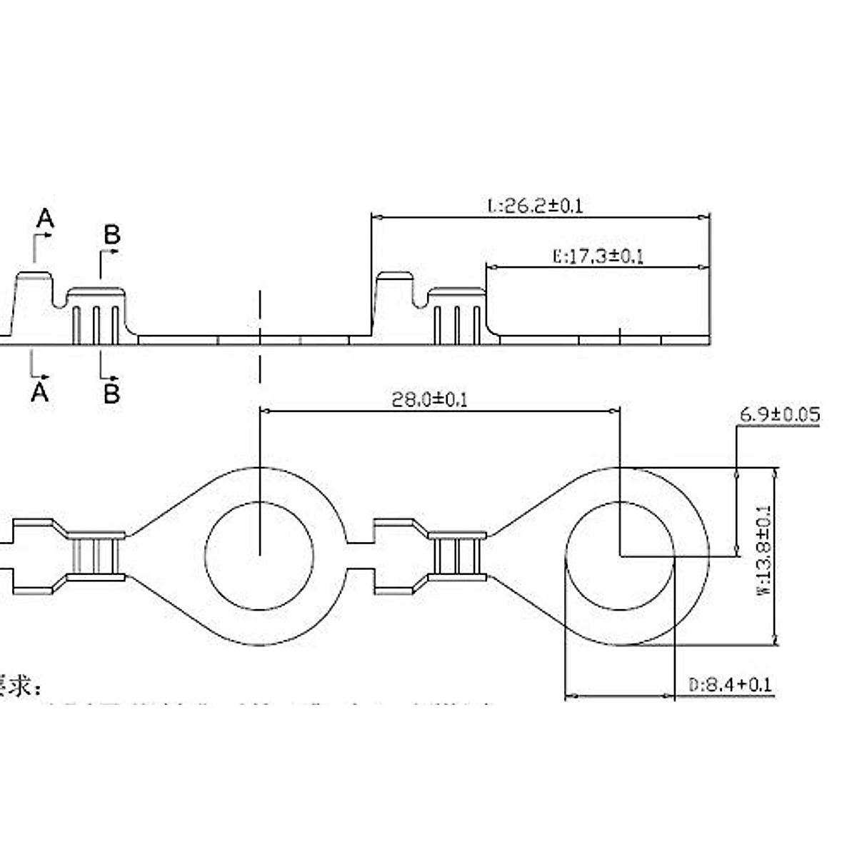 [2 PACK] SPARKING 2FT Motorcycle Battery Charger Cord, Sae to O Ring Terminal Quick Disconnect Assembly Extension Cable, Sae 2Pin Wire Harness Reverse Polarity Adapter Port Accessory, 10A Fuse