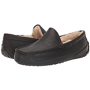 UGG Men's Ascot Slipper, Dark Spice, 13