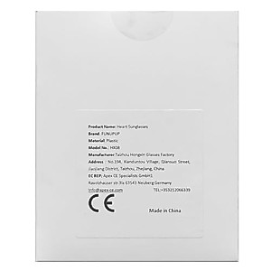 FUNUPUP 12 Pairs Heart Shaped Sunglasses Bulk Rimless Heart Shaped Glasses for Women Bachelorette Party