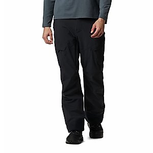Columbia Men's Powder Stash Pant, Black, 4X x 34L-Big