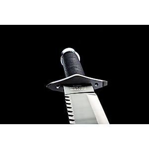 Knife Rambo First Blood Part 2 with Signature of John Rambo, Survival Kit, Sheath