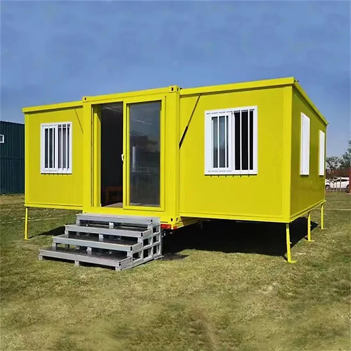 Quick Installation 20ft 40ft Folding Prefab Container Houses Foldable Container Prefab Homes Office Prefab Container Homes