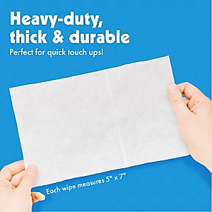 Petkin Mega PetWipes, 200 Wipes - Pet Wipes for Dogs and Cats - For Face, Paws, Ears, Body and Eye Area - Super Convenient Dog Cleaning Wipes, Ideal for Home or Travel - Easy to Use