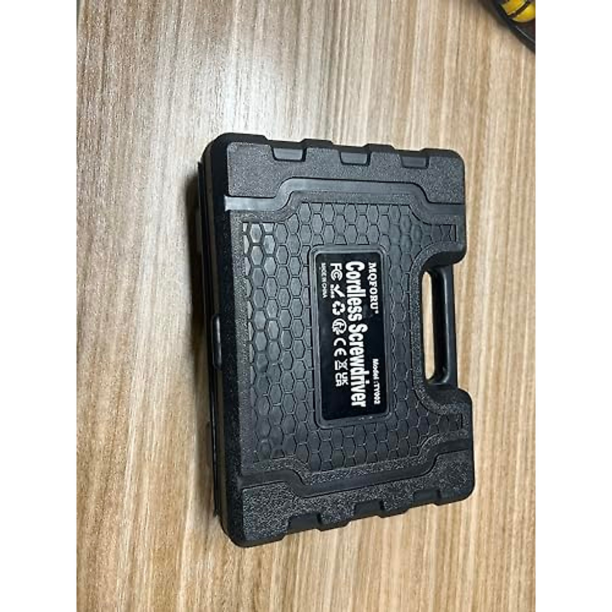 MQFORU Cordless Screwdriver, 47 in 1 Electric Screwdriver, Rechargeable 3.6V Portable Cordless Drills Kit, Dual Position Handle with USB Cable LED Light for Home Office DIY Tools