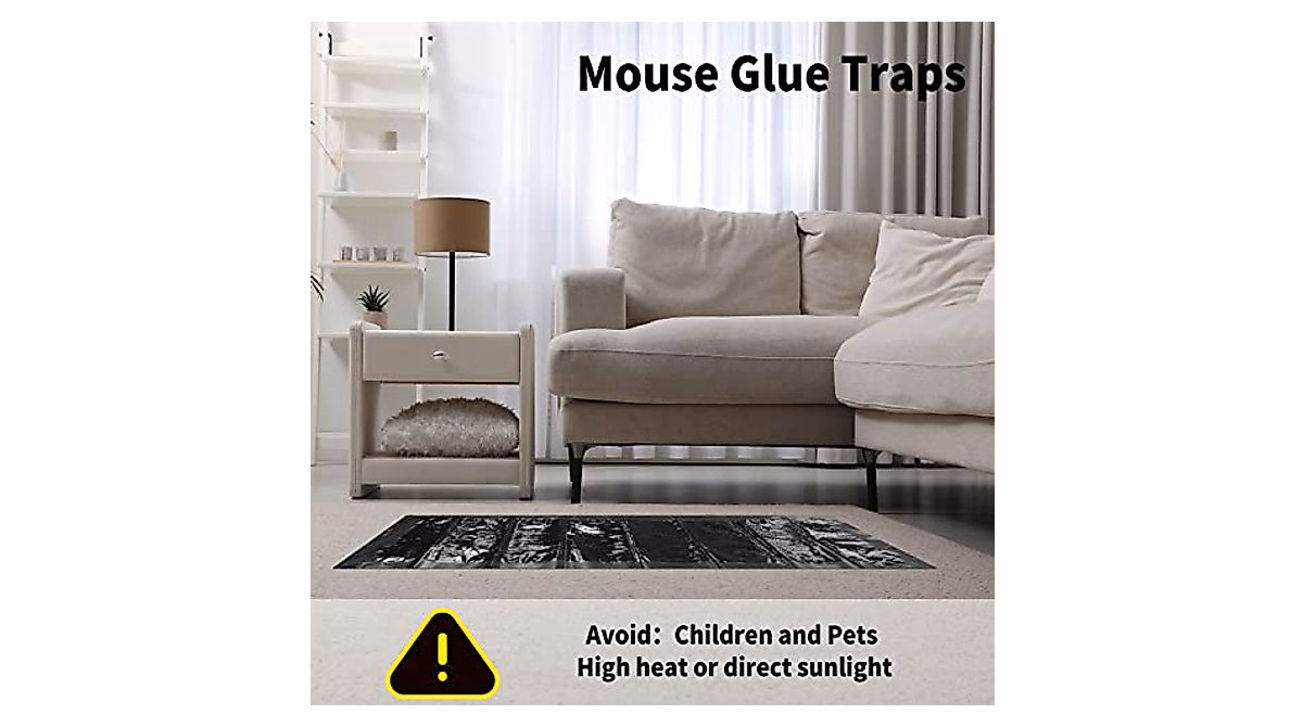 Sticky Mouse Trap Mouse Glue Traps Sticky Rat Trap That Work for ...