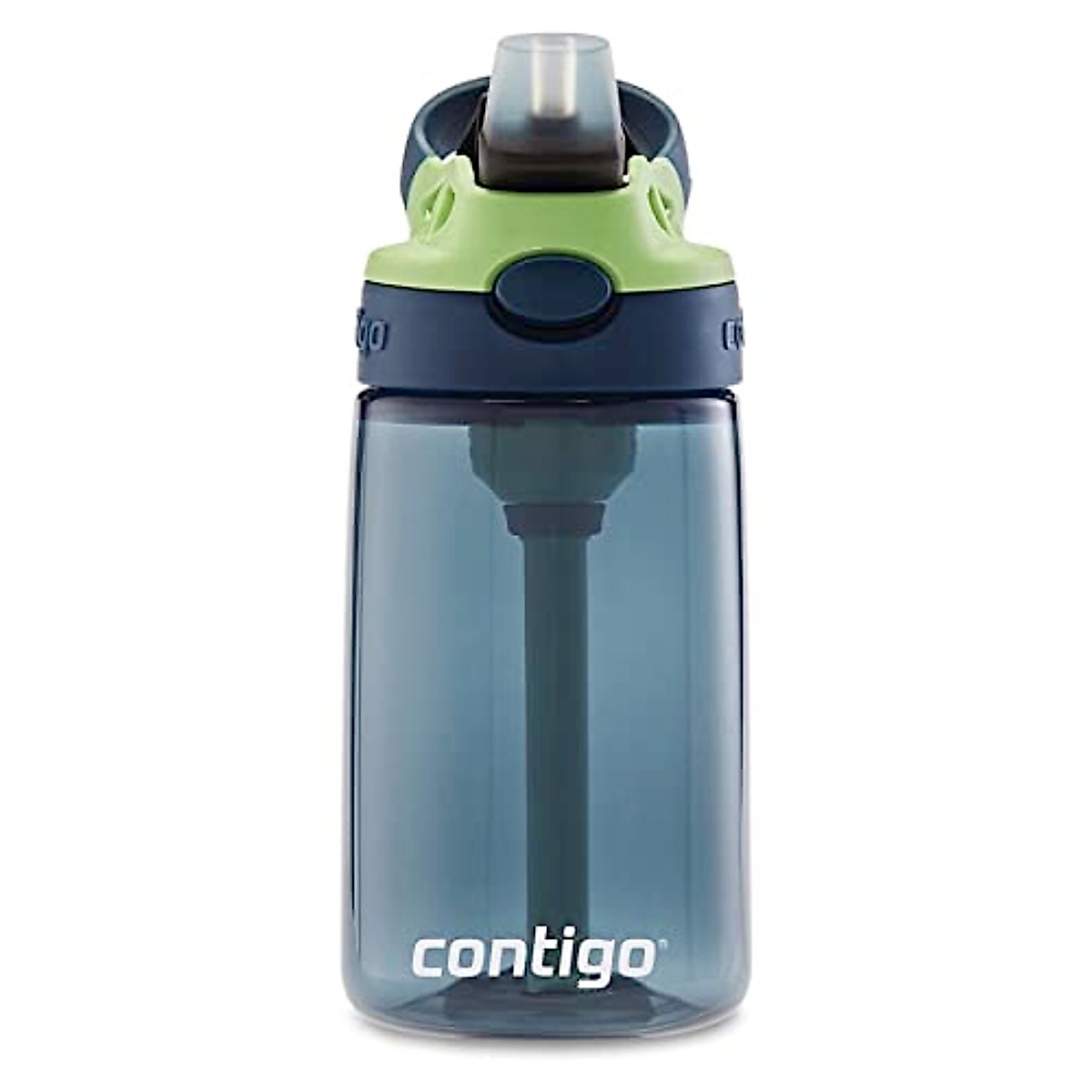 Contigo AUTOSPOUT Camping Hydration Water Bottles, 14oz (Pack of 1), Blueberry