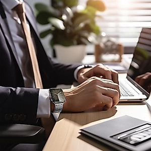 LETOID Magnetic Metal Bands Compatible with Apple Watch Ultra 2/Ultra Band 49mm 46mm 45mm 44mm 42mm 41mm 40mm 38mm, Men Stainless Steel Adjustable Strap for iWatch Series 10 9 8 7 6 5 4 3 2 1 SE