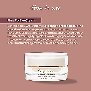 Crepe Erase Advanced Eye Cream: Citrus Scented with Trufirm Complex, 0.5 Fl Oz for Mature Skin