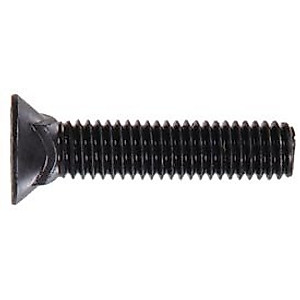 The Hillman Group 260081 1/2-Inch x 2-Inch Plow Bolts, 50-Pack, Black