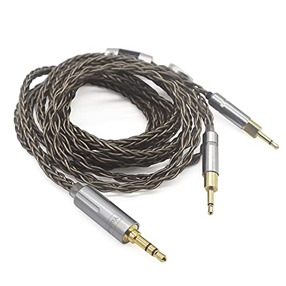 Youkamoo 3.5mm Headphone Cable Compatible for Sennheiser HD700 HD 700 Headphones 8 Core Silver Plated Replacement Audio Upgrade Cable