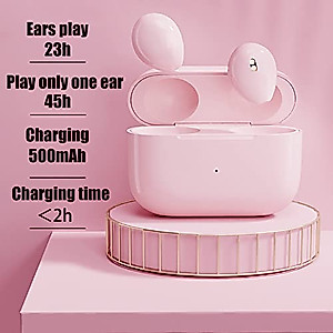 Hliavvei X13 Bluetooth Headset 5.1,Mini Invisible Headset, Bluetooth V5.1,Wireless Headset,Charging Case,Smart Touch,Microphone Talk,Super Battery Life,IPX5 Waterproof,in-Ear,Invisible earplug