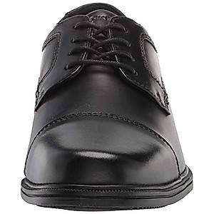 Rockport mens Rockport Men's Robinsyn Waterproof Cap Toe Oxford, Black, 13 US