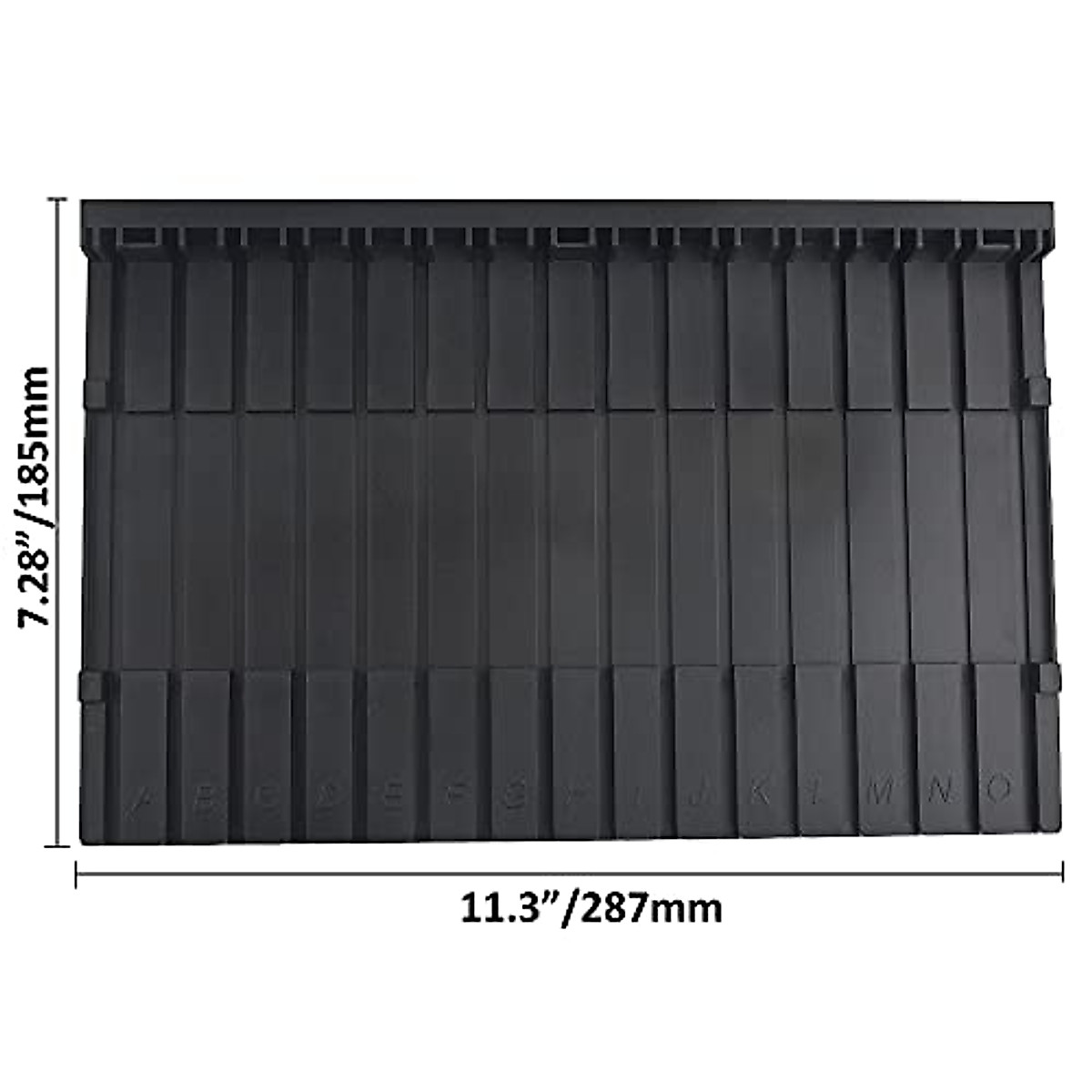 XINMEIWEN 2Pack Pieces Shelves Tool Stand Holder Model Production Tools Placement Rack Plastic Holder Container Organizer for Gundam Hobby Model Making Parts (29x18cm)