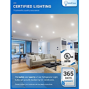 JandCase BR30 LED Flood Light Bulbs, Indoor Flood Light Bulbs, E26 Base, Dimmable, 11W(65W Equivalent), 5000K Daylight White, 850lm, UL & Energy Star Listed, 6 Pack