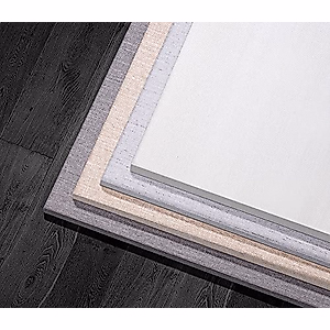 17.71in X 197in Vinyl Wallpaper, 3D Texture Touch + Vision, Super Thick PVC Rice Gray Vinyl Wallpaper, Easy to Install and Detach, Suitable for Kitchen, Bedroom, Home, etc.