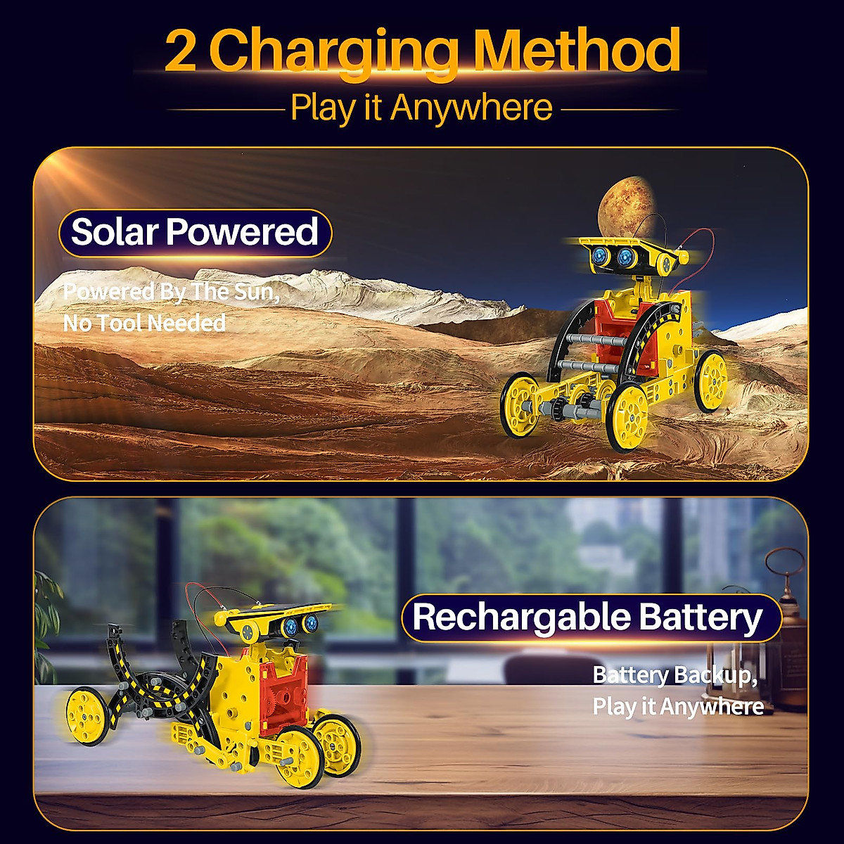 Science Experiment Solar Robots Kits for Boys Girls, 12-in-1 STEM Projects for Kids Ages 8-12, Solar Powered Robot Kit Gifts for Teen Ages 9 10 11 12