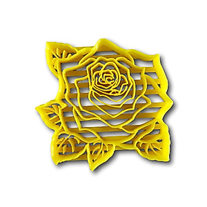 Rose Flower Cookie Cutter (3 inches)