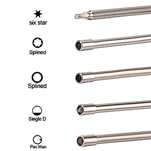 Hipa Pack of 10 Carburetor Adjustment Tool Kit for 2 Cycle Engine Husqvarna Craftsman Chainsaw Weed Eater Echo STHIL Poulan MTD Ryobi Homelite Trimmer Screwdriver with Case