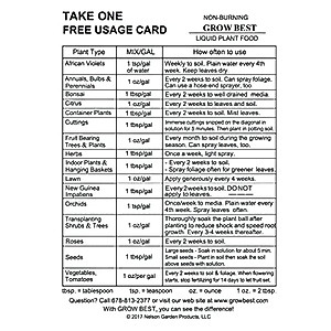 Grow Best 8-8-8 Liquid Plant Food