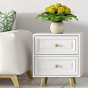 homdiy 5 Pack Gold Cabinet Knobs Round Brushed Brass Kitchen Knobs Zinc Alloy Dresser Knobs Metal Cabinet Handles for Drawer Desk Cabinets Cupboard