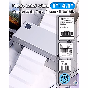 Phomemo Label Printer- Thermal Shipping Printer 4x6 Label Printer for Shopify, FedEx, Ebay, Etsy, Barcode, Mailing, Adress Labels, Postage, PM-246 Pro