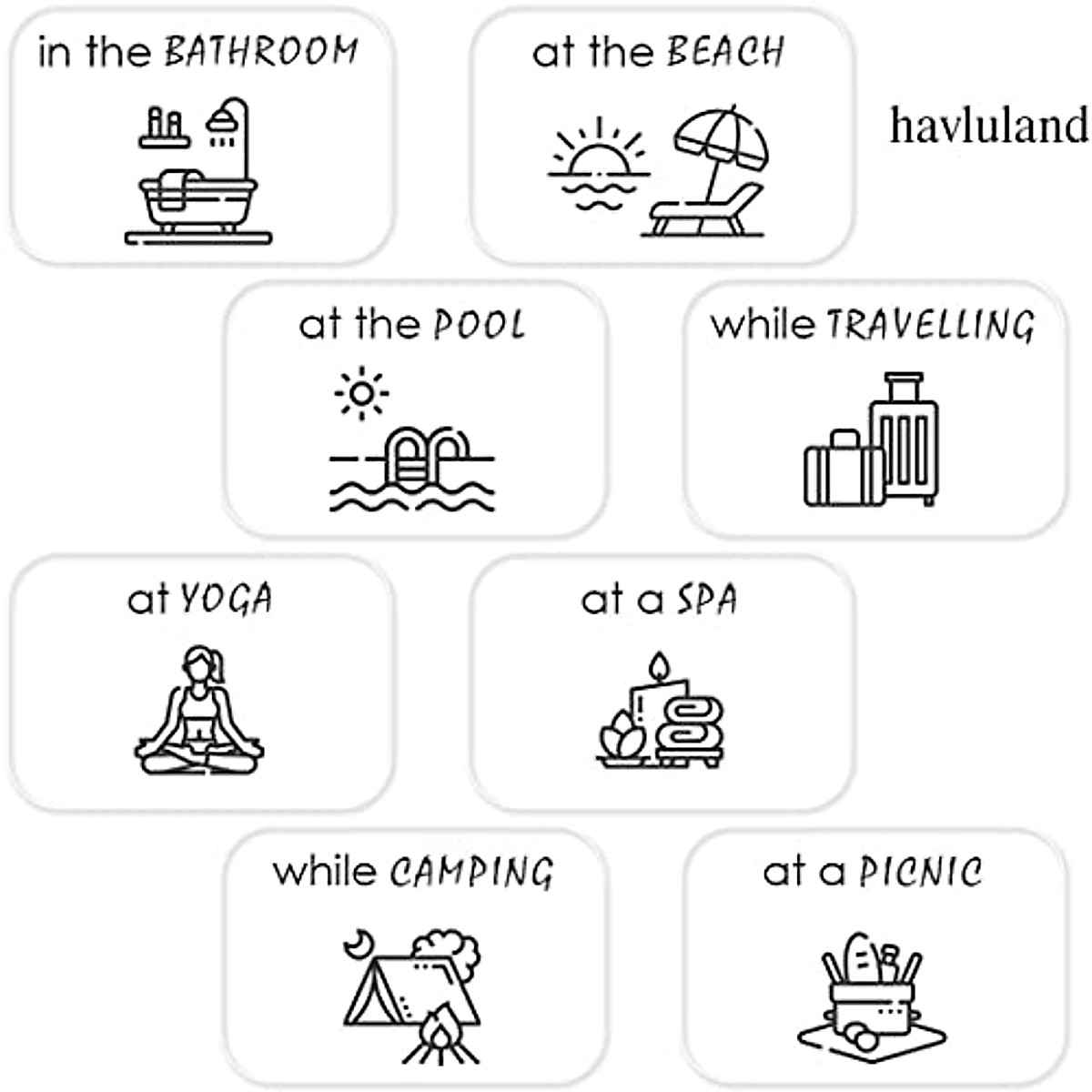 HAVLULAND Turkish Beach Towels Oversized 71x39 Turkish Bath Towel 100% Cotton Quick Dry Sand Free Beach Towel Turkish Towels Extra Large Beach Towels Travel Pool Yoga Camping Blanket (12, Multi)