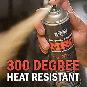 SEYMOUR 620-1415 Industrial MRO High Solids Spray Paint, Gloss Black , 16 Ounce (Pack of 1)