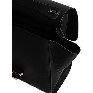 ZAC Zac Posen womens Eartha Iconic Backpack Convertible Top Handle Bag, Black, One Size US