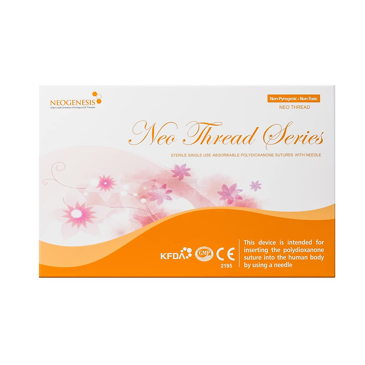 NeoGenesis PDO Combi Cog Threads for Face and Body Lift 20PCS (21G X 60MM)