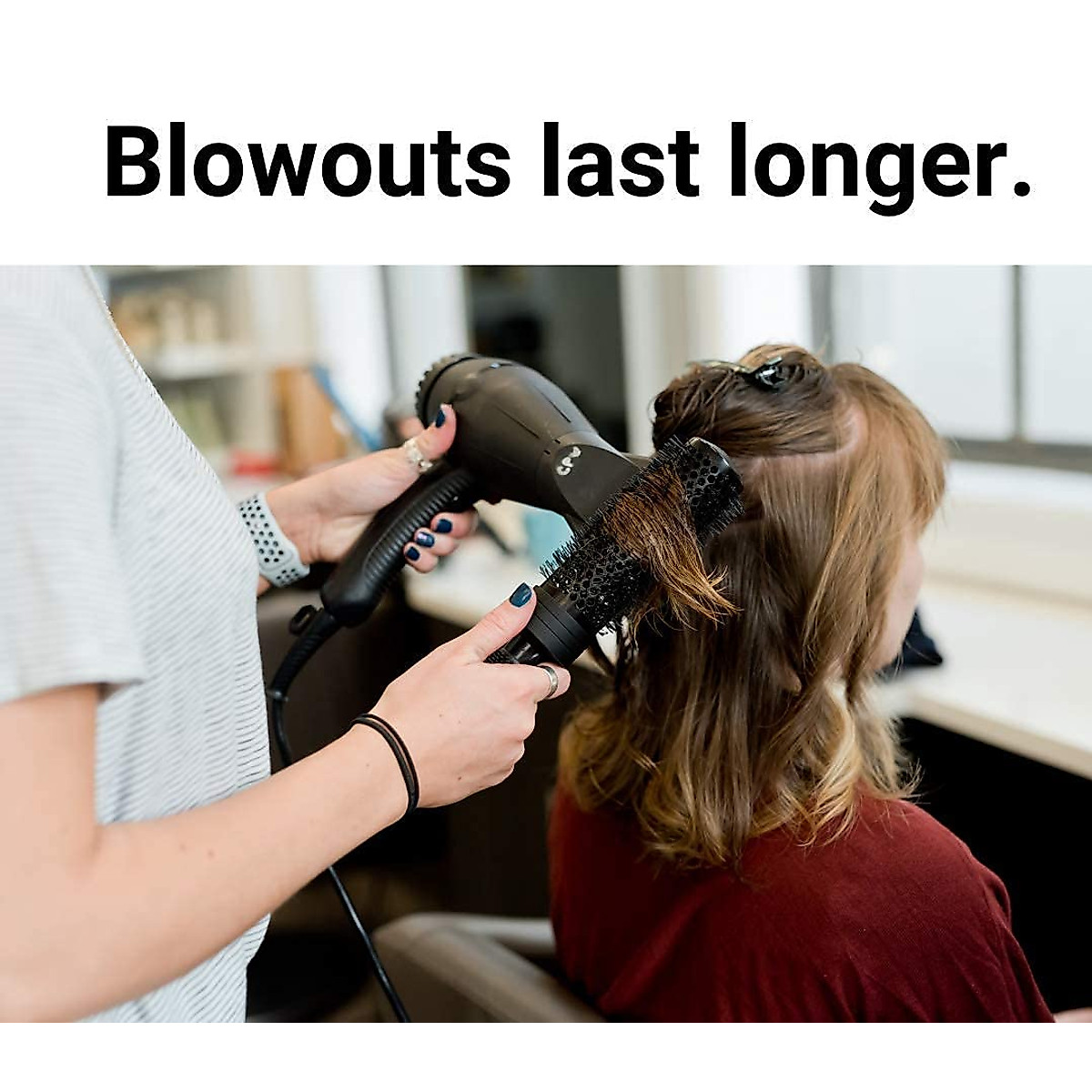 ULULIFE Luxury Grow Hair Faster, Save Extensions, Hairstyles, Lashes w/Satin King Size Pillowcases Set of 2 Ivory.