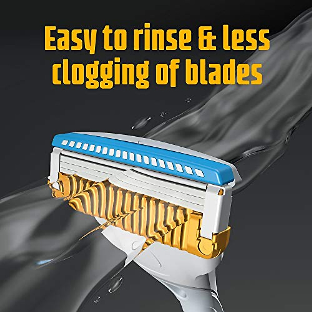 Schick Hydro Stubble Eraser Razor with 2 Razor Refill Blades