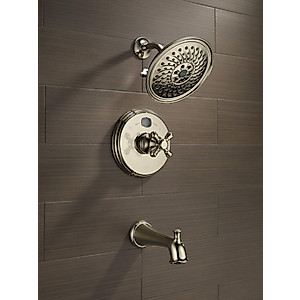 DELTA FAUCET RP6025PN Shower Flange Trim, Polished Nickel