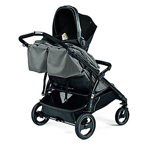 Peg Perego Single Adapter Connector - Book for Two - Accessory - Designed to Work with 1 Primo Viaggio 4-35 Car Seat