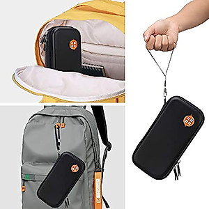 Canboc Carrying Case for Texas Instruments TI-30XS/ TI-36X Pro MultiView Scientific Calculator, Mesh Bag fit Cable, Batteries, Pens and Other Accessories, Black (Case Only)