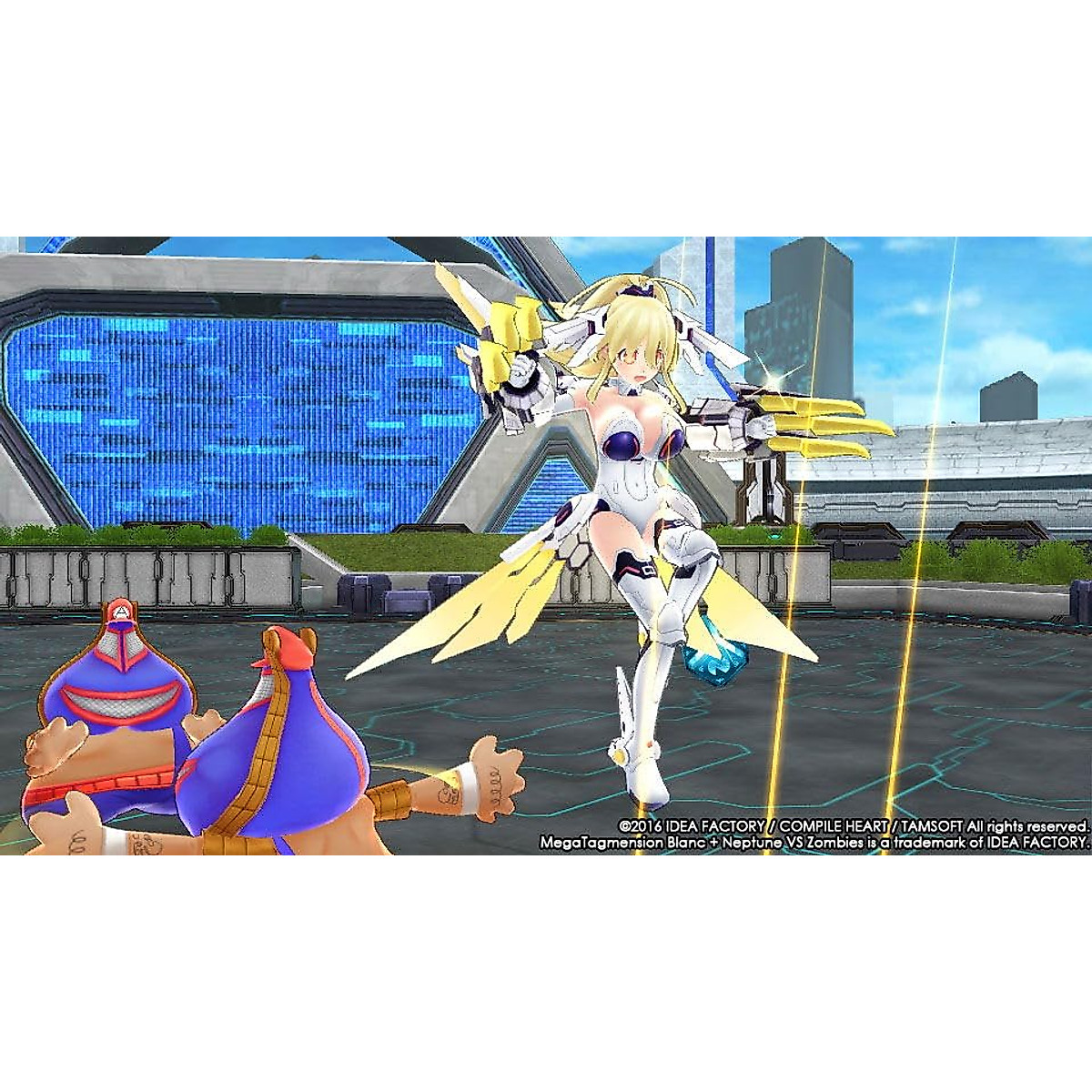 MegaTagmension Blanc + Neptune VS Zombies - PlayStation Vita