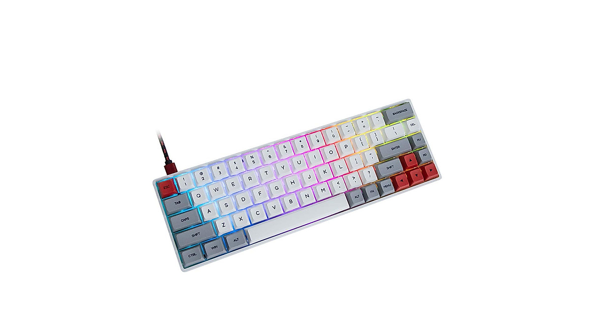 EPOMAKER GK68XS 68 Keys Hot-swap RGB Bluetooth5.1 Wireless/Wired ...